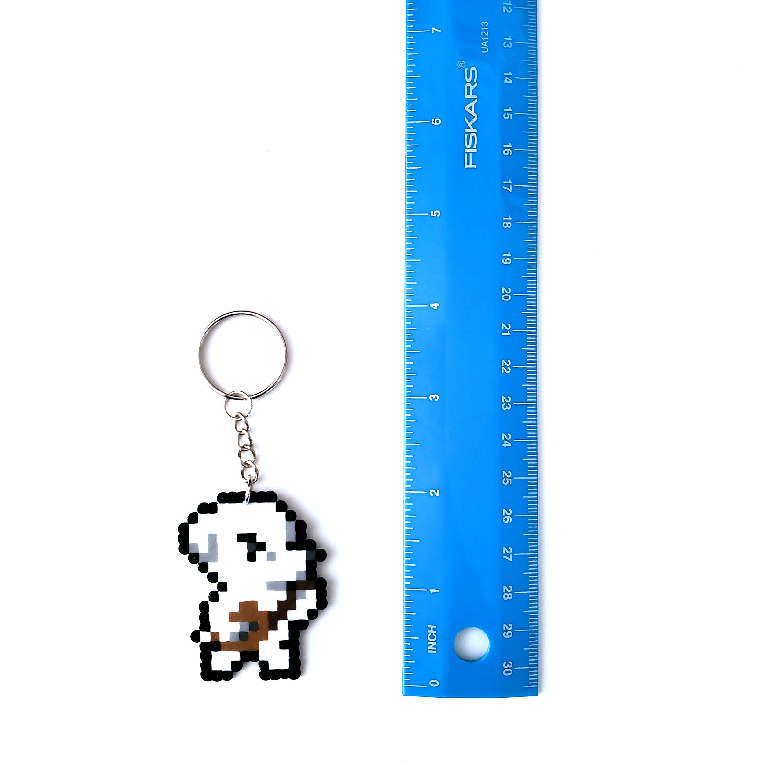 K.K. Slider Animal Crossing Mini Perler Key Chain - Etsy