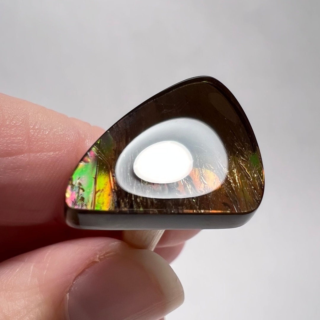 Fire Obsidian cab 617 - Etsy 日本