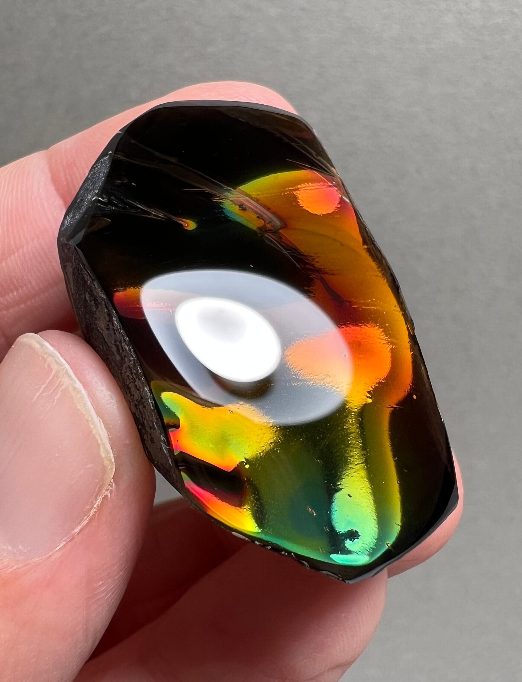 Fire Obsidian Specimen 103 - Etsy 日本