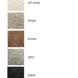 Handmade Chunky Fluffy Alpaca Wool Gloves for Women, Knit Warm Teddy ...