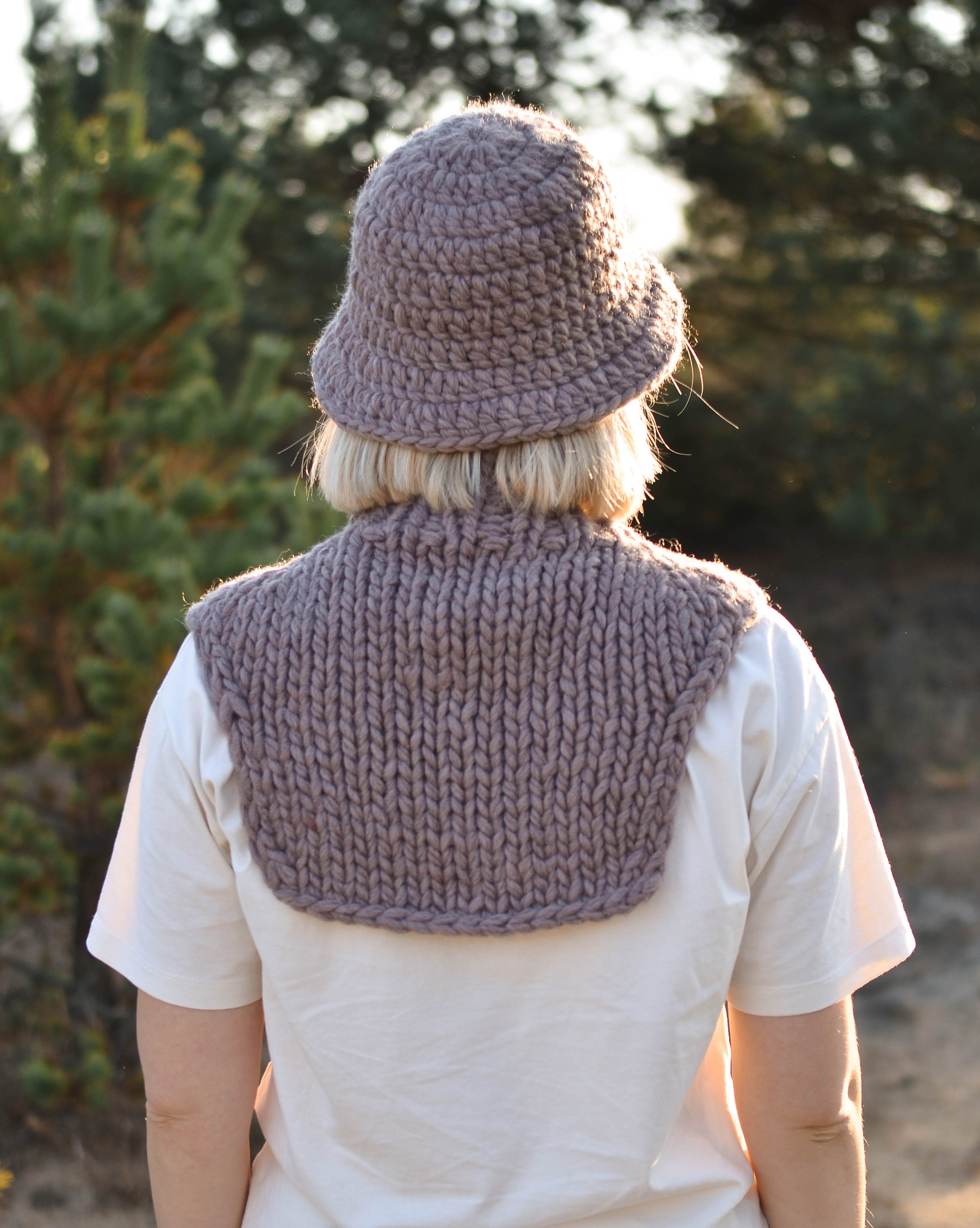 Handmade Chunky Wool Gaiter Snood for Women Men, Unisex Knitted Neck ...