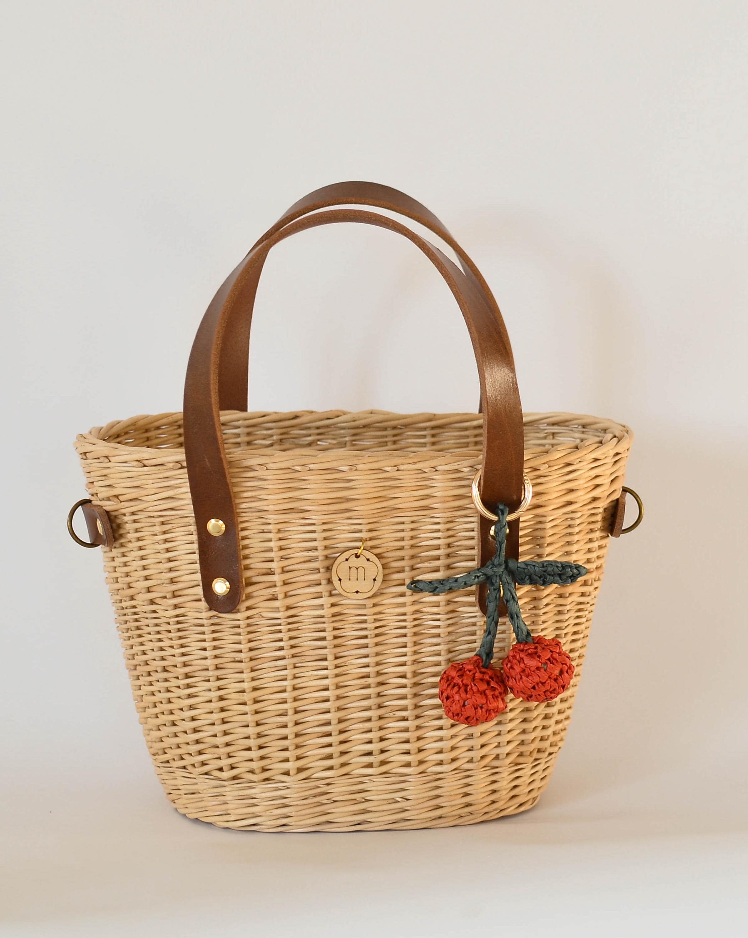 Raffia Sardinia Keychain, Handmade Fish Charm, Bag Accessories, Key ...