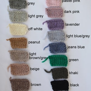 Modern Handmade Chunky Wool V-neck Sweater Vest for Women, Knitted ...