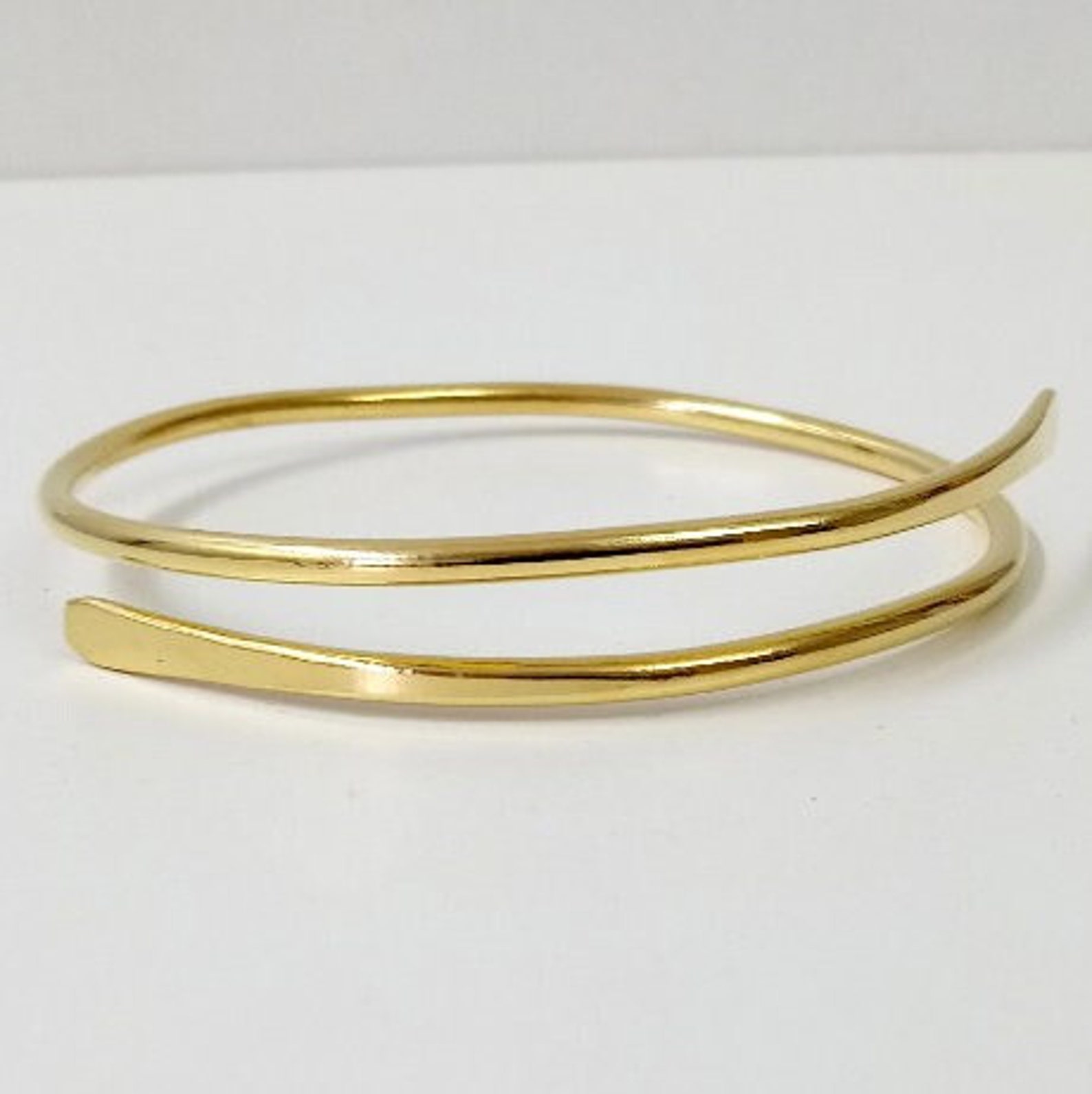 Silver Arm Band Upper Arm Cuff Arm Band Simple Chic - Etsy