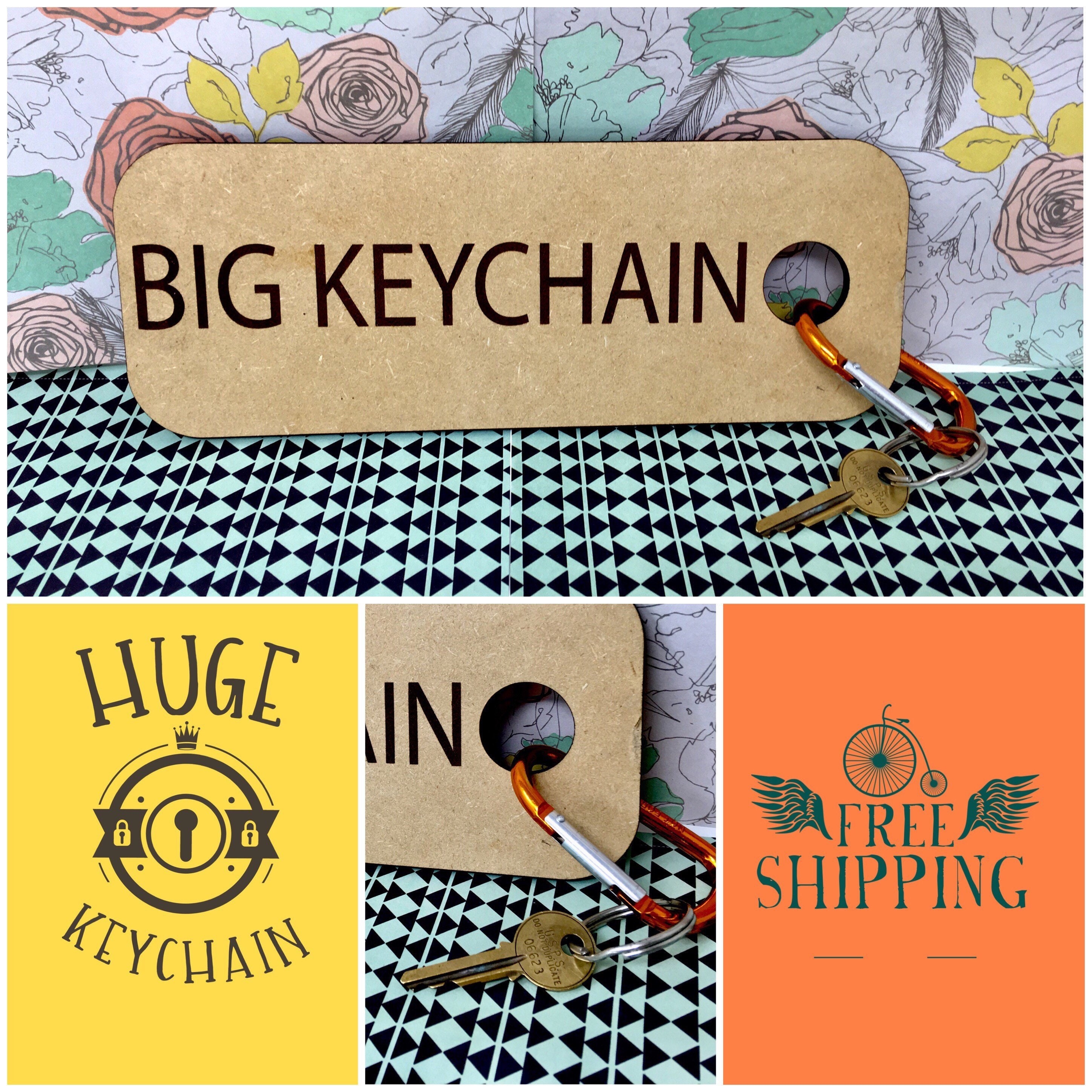 Key Lock Personalized Keychain - Etsy