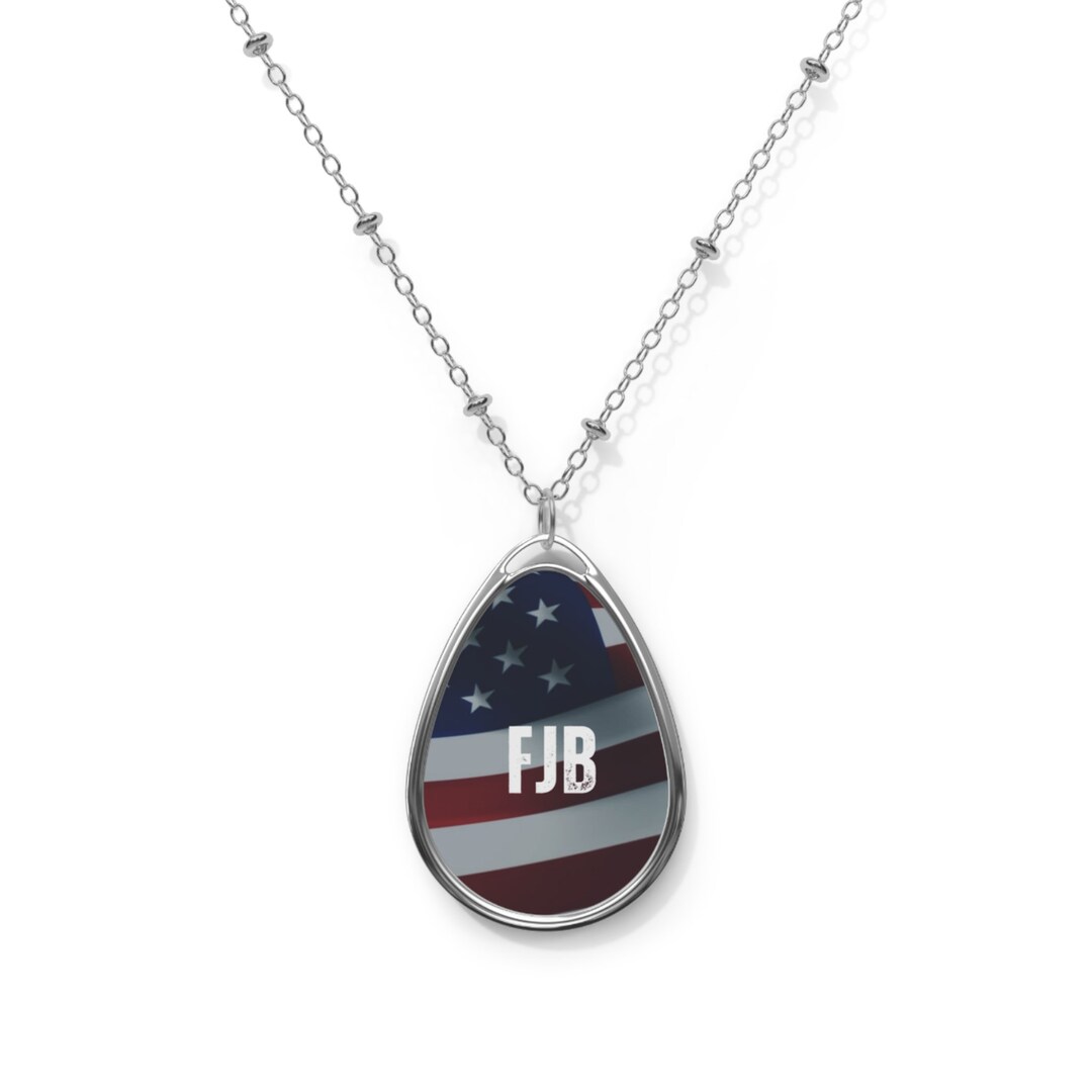 FJB Trump Lover Necklace Gift - Etsy