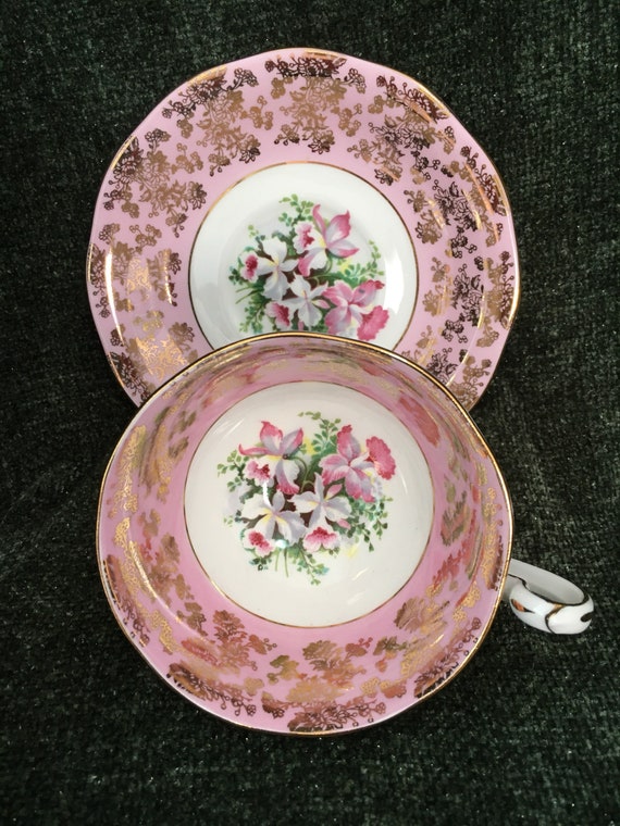 Stunning Pastel Pink Queen Anne Teacup Bone China Tea Cup | Etsy