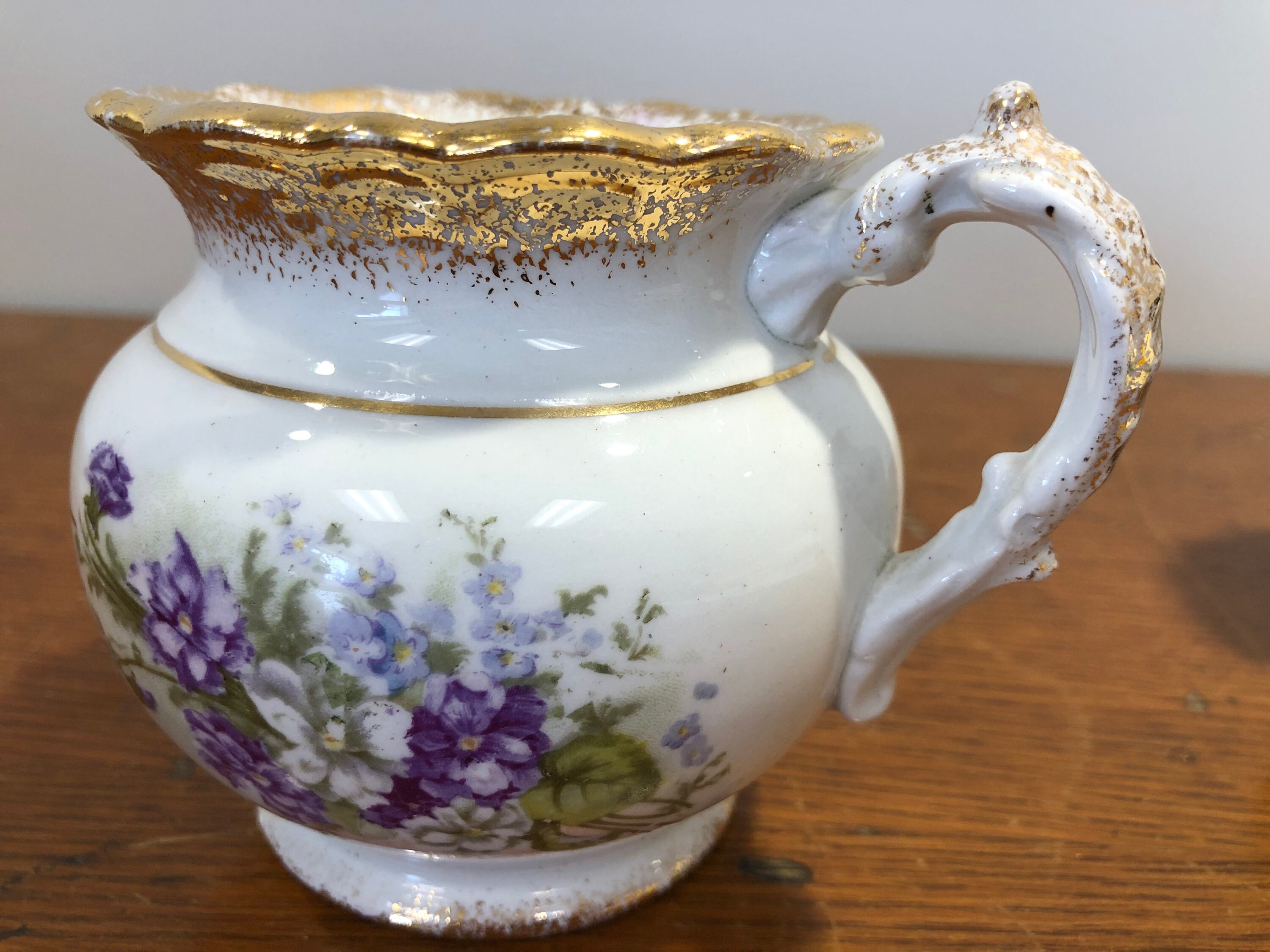 Antique K. T. & K. Co. Semi-Vitreous Porcelain Handled Vases | Etsy