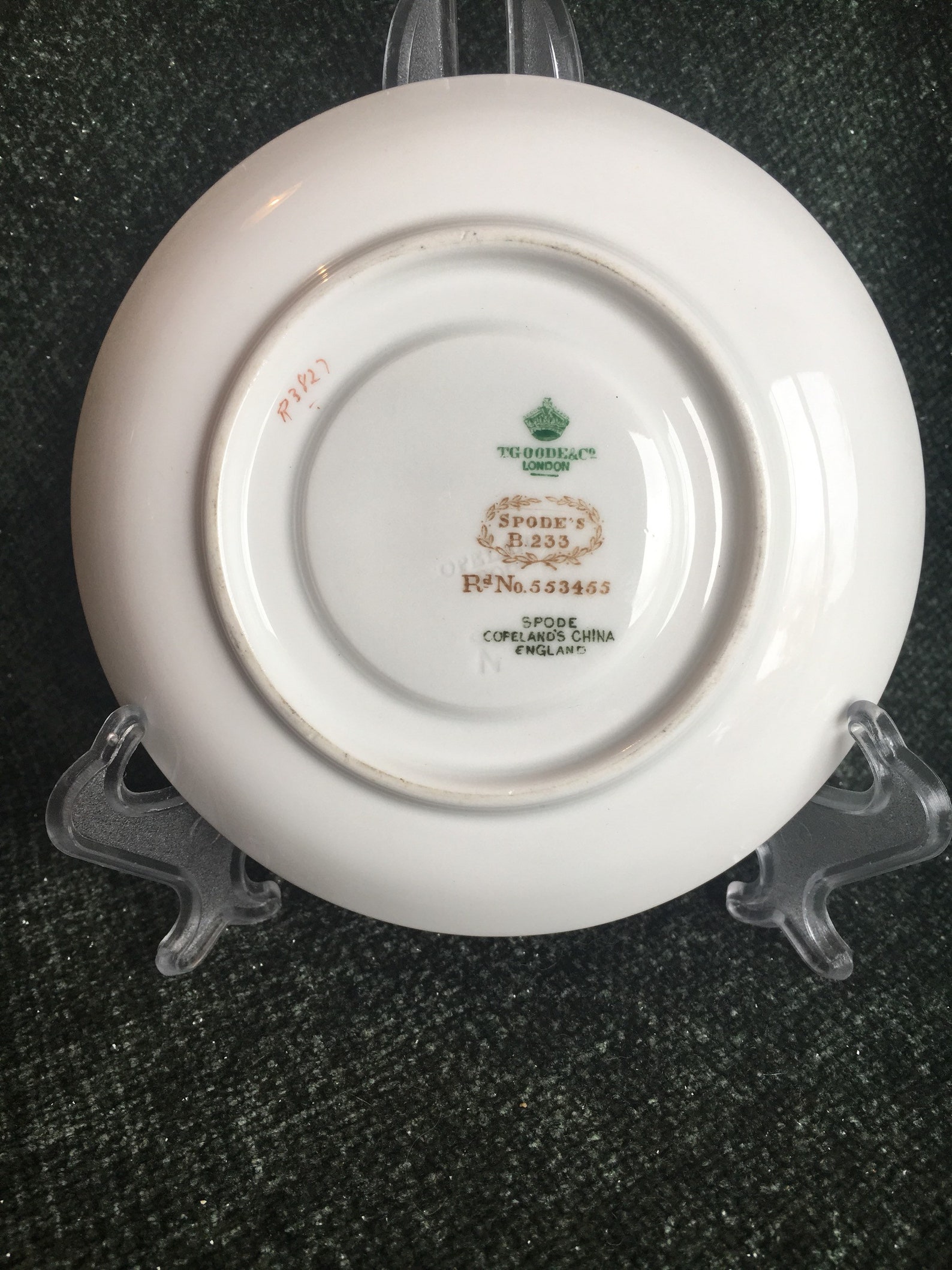 RARE Spode Copeland Floral Demitasse T.G. Goode and Co. Hand | Etsy