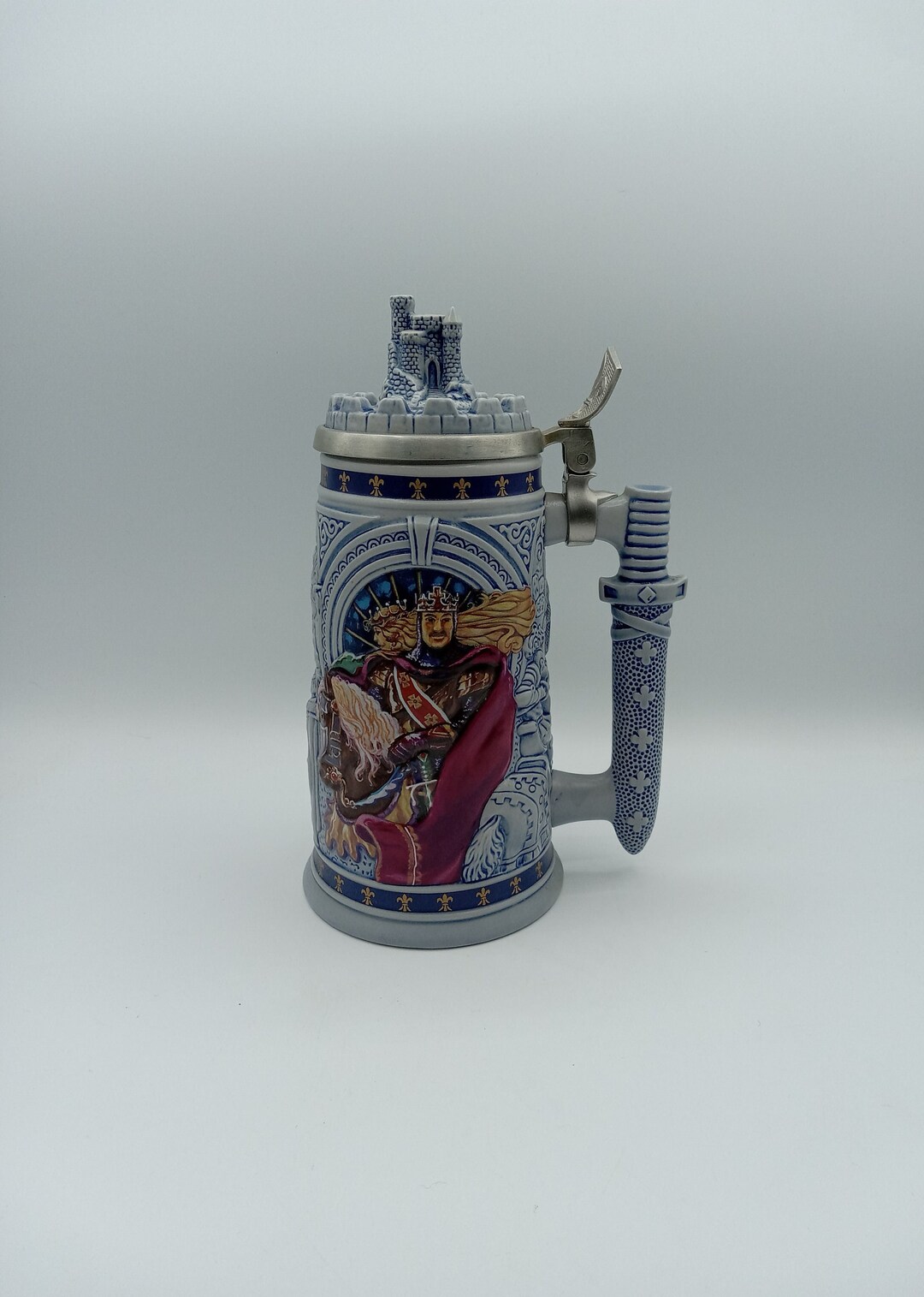 Avon Collectible "knights of the Realm" Tankard, Beer Stein - Etsy