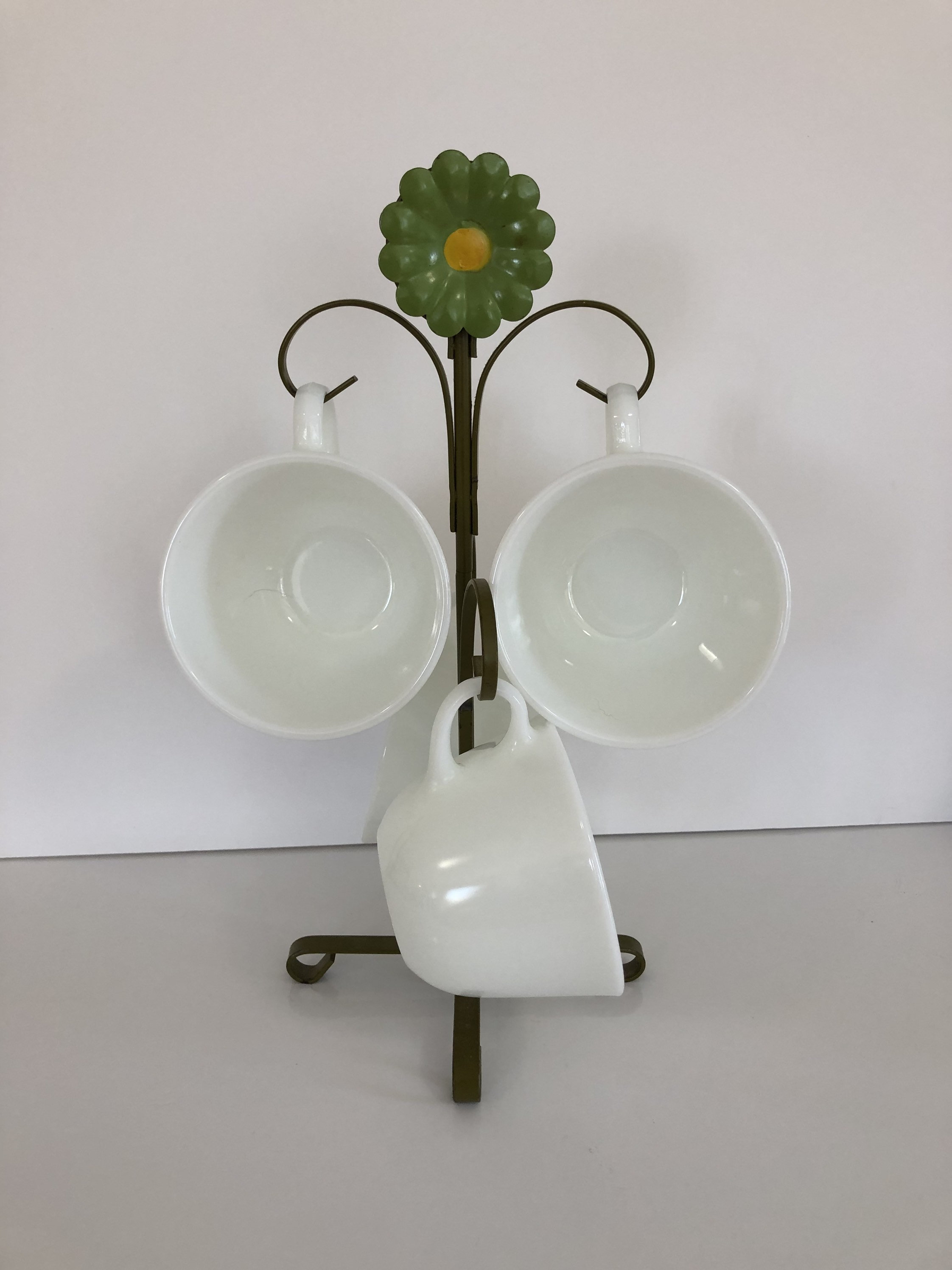 Pyrex Ware Coffee Mugs Pyrex Coffee Mugs White Tea Cups Set | Etsy