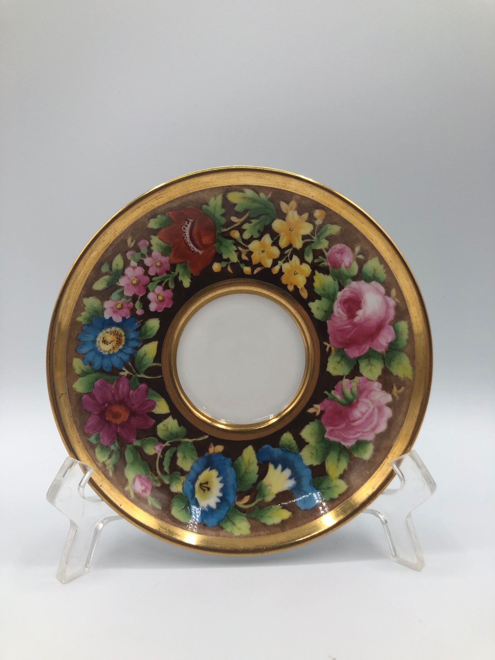 RARE Spode Copeland Floral Demitasse T.G. Goode and Co. Hand - Etsy