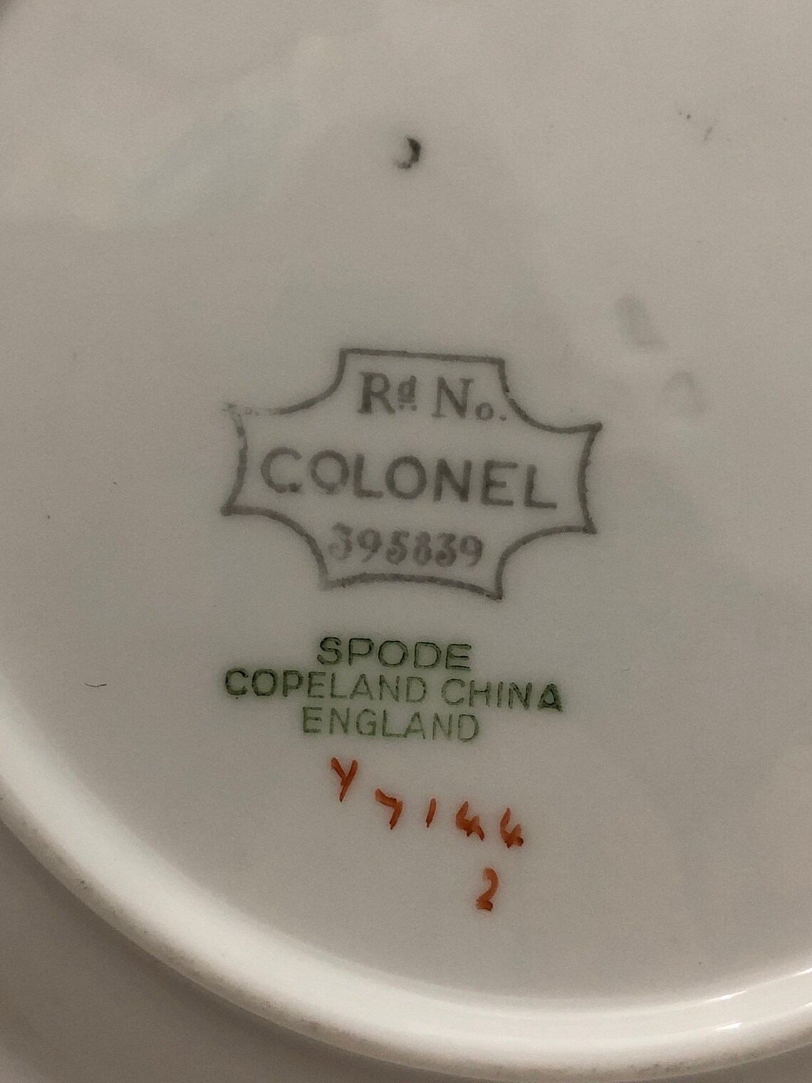 Spode Copeland Colonel Gray Gold Trim Bread & Butter Plates - Etsy