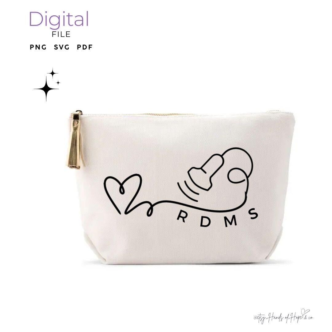 RDMS Ultrasound Tech SVG: Sonographer Cut File Bundle (digital Download ...