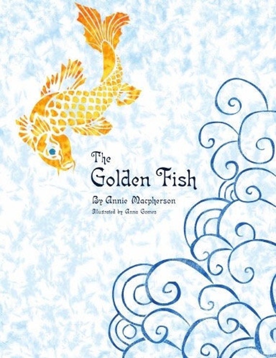 The Golden Fish Book | Etsy