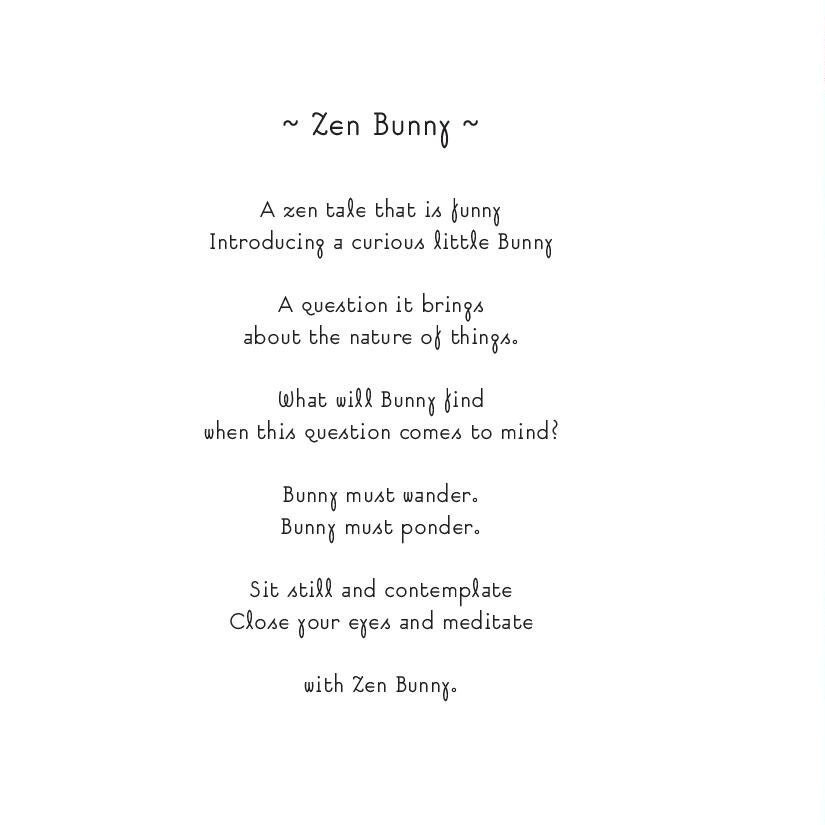 Zen Bunny - Book - Etsy