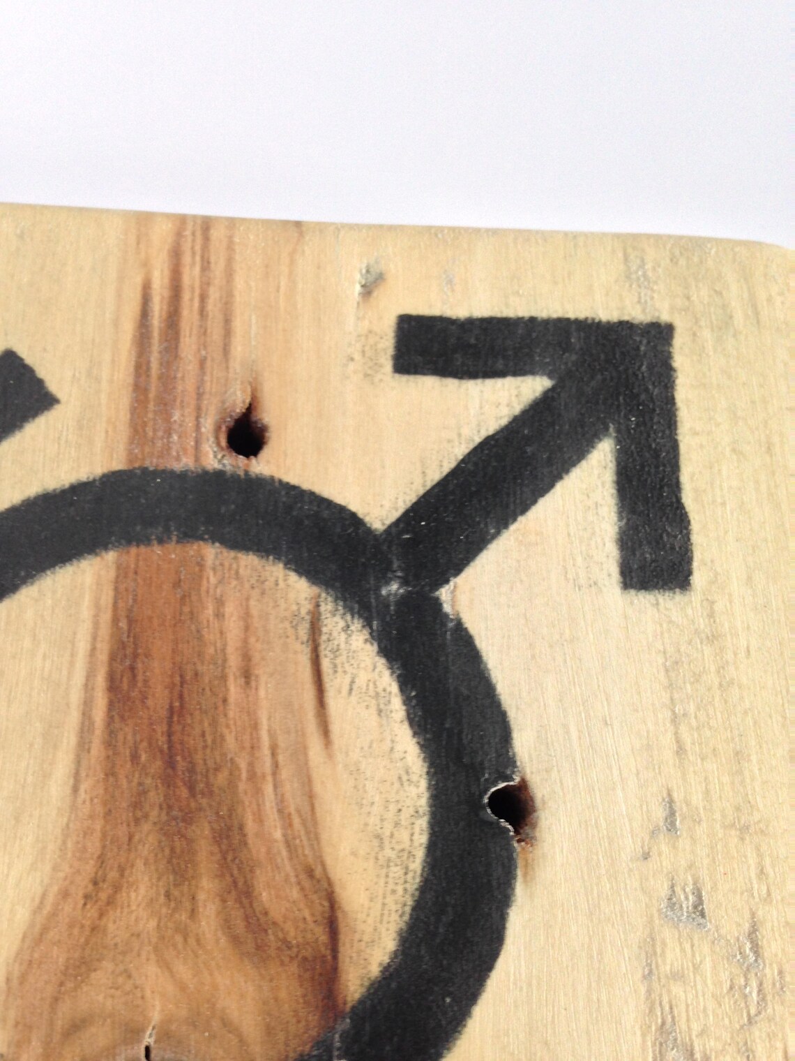 Transgender wood sign Black Transgender symbol wall hanging | Etsy