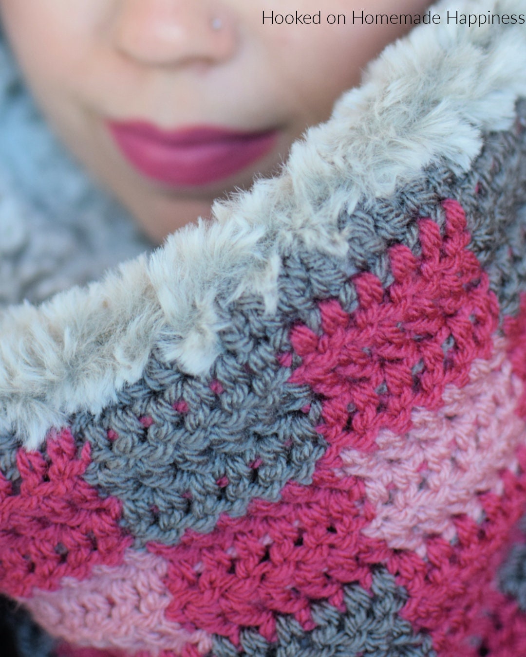 Faux Plaid Cowl Crochet Pattern - Etsy