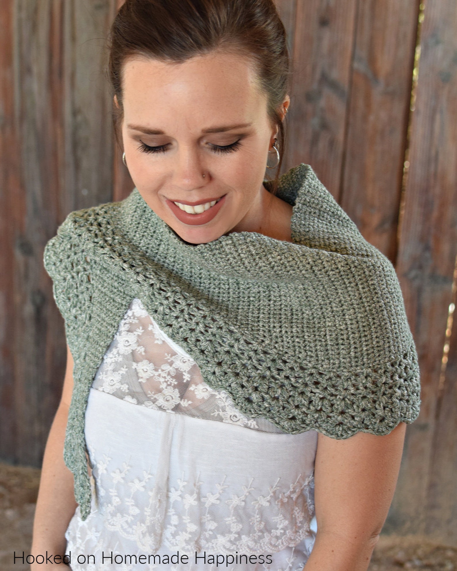 Sunday Shawlette Crochet Pattern - Etsy