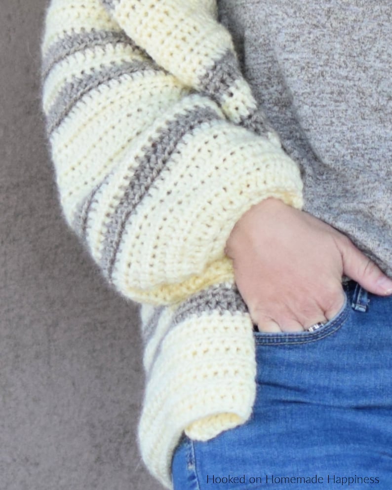 Cozy Cardi Crochet Pattern - Etsy Canada