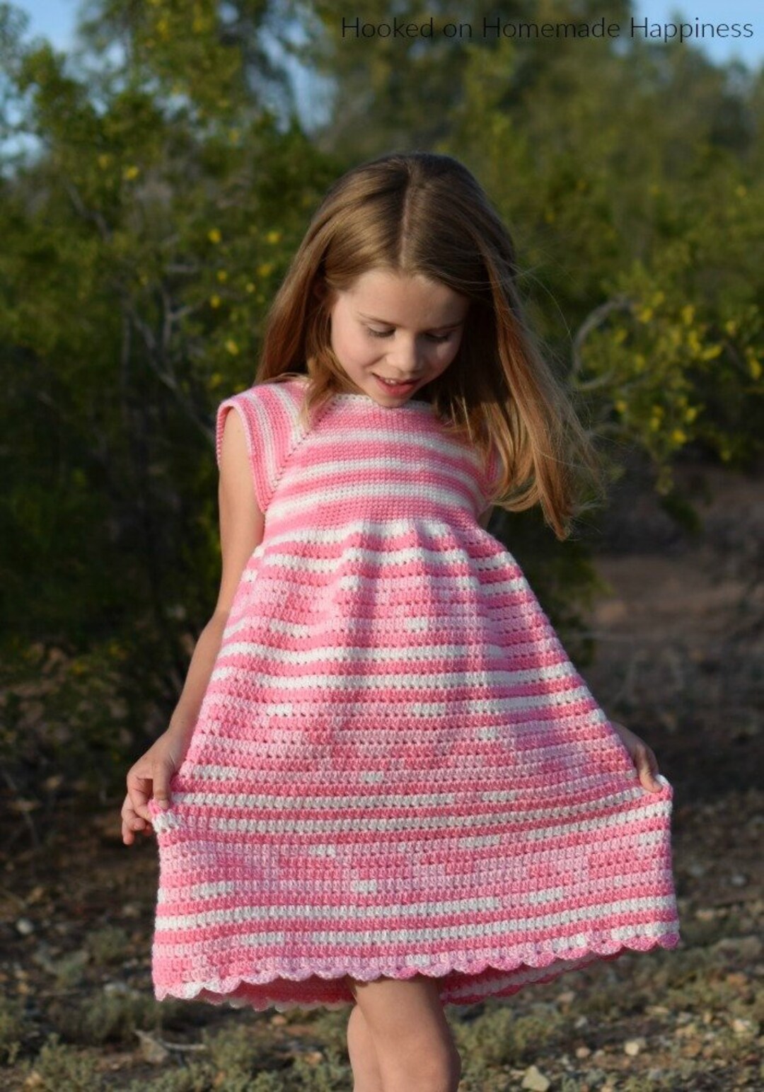 Girl's Spring Dress Crochet Pattern - Etsy