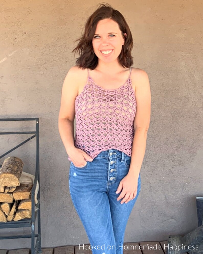 Lace Cami Crochet Pattern | Etsy