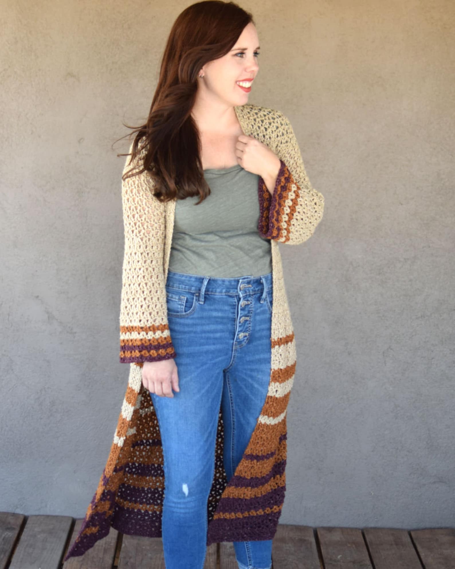 Boho Duster Crochet Pattern | Etsy