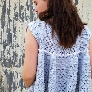 Peasant Style Top Crochet Pattern - Etsy
