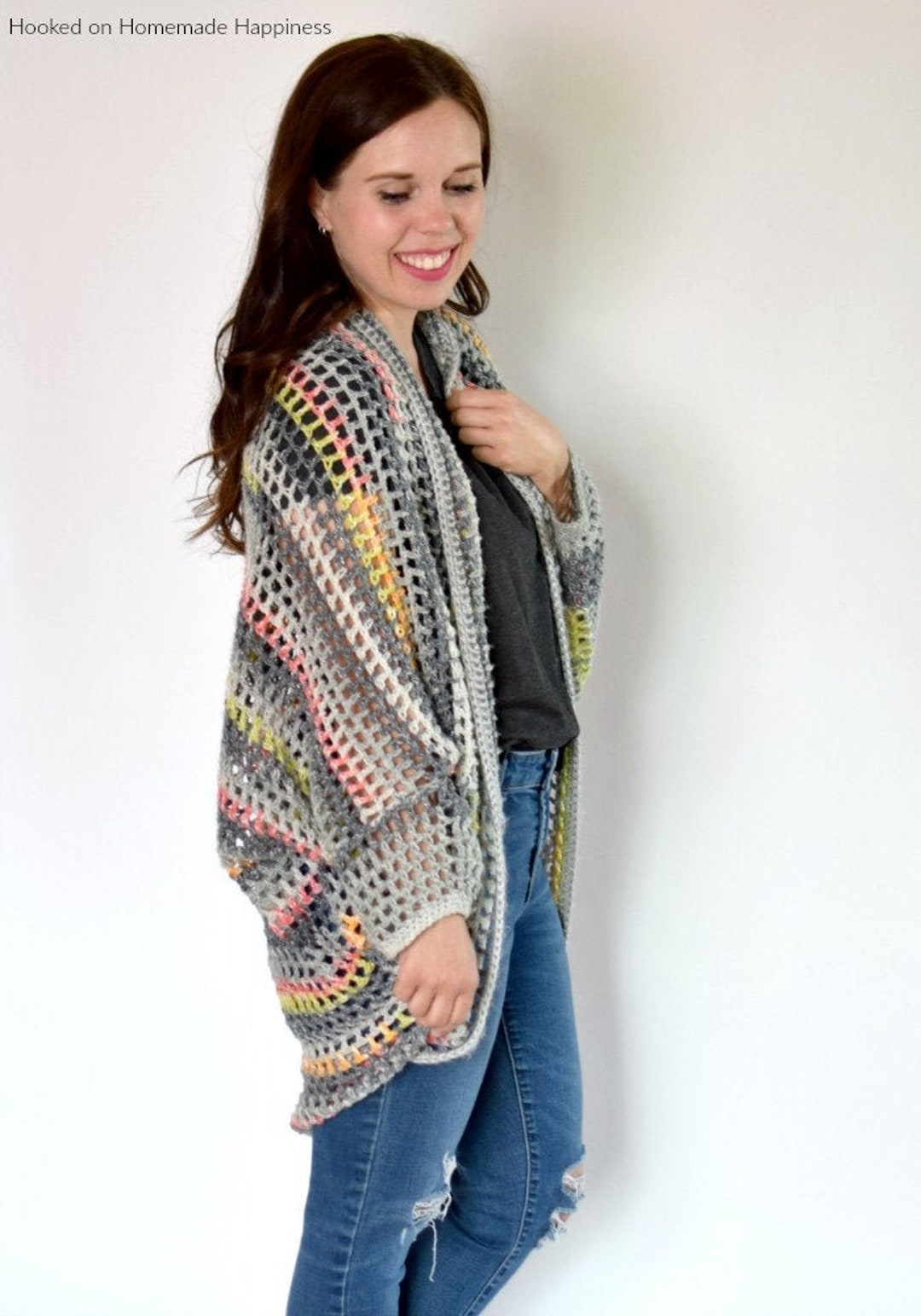 Urban Chic Cocoon Sweater Crochet Pattern - Etsy