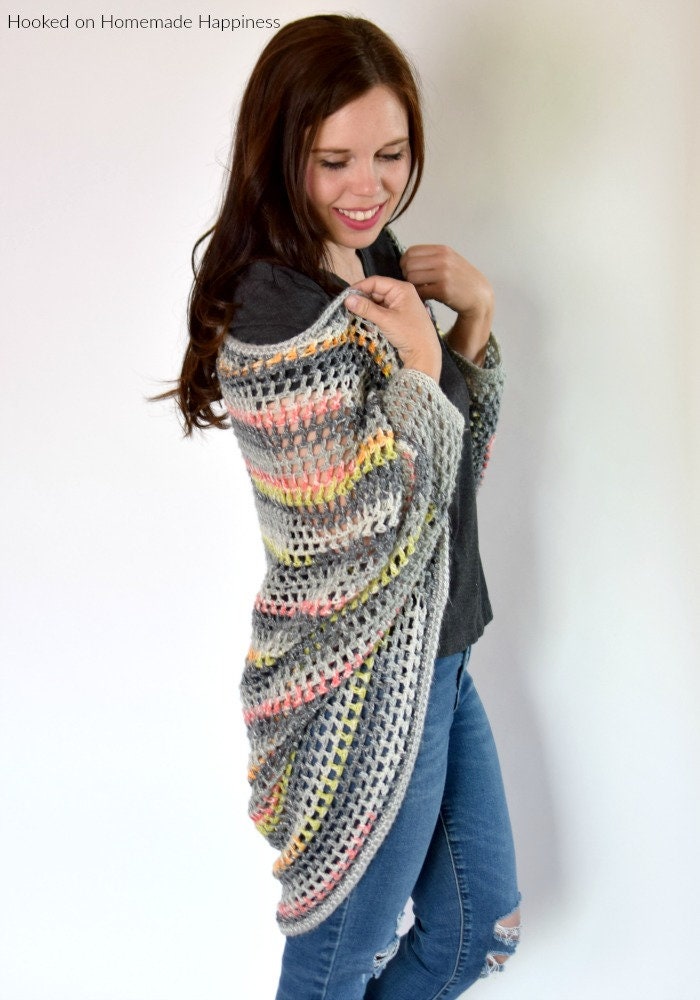 Urban Chic Cocoon Sweater Crochet Pattern - Etsy