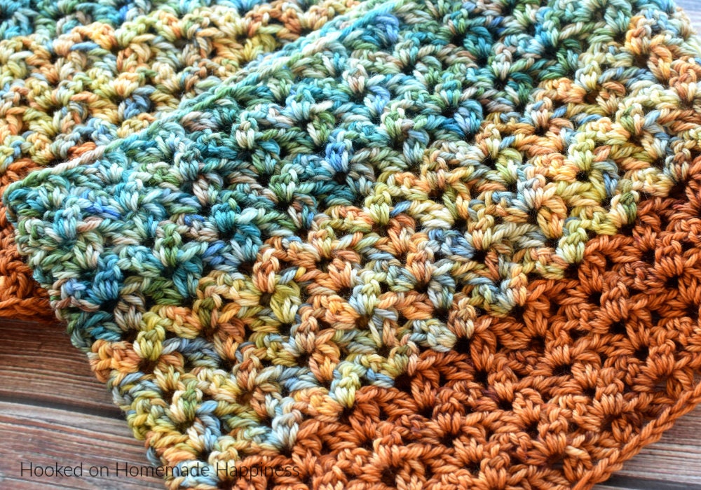 Autumn Stripes Infinity Scarf Pattern - Etsy
