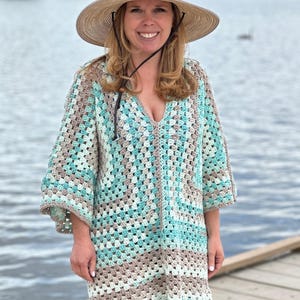 Beach Day Swim Suit Cover up Crochet Pattern - Etsy