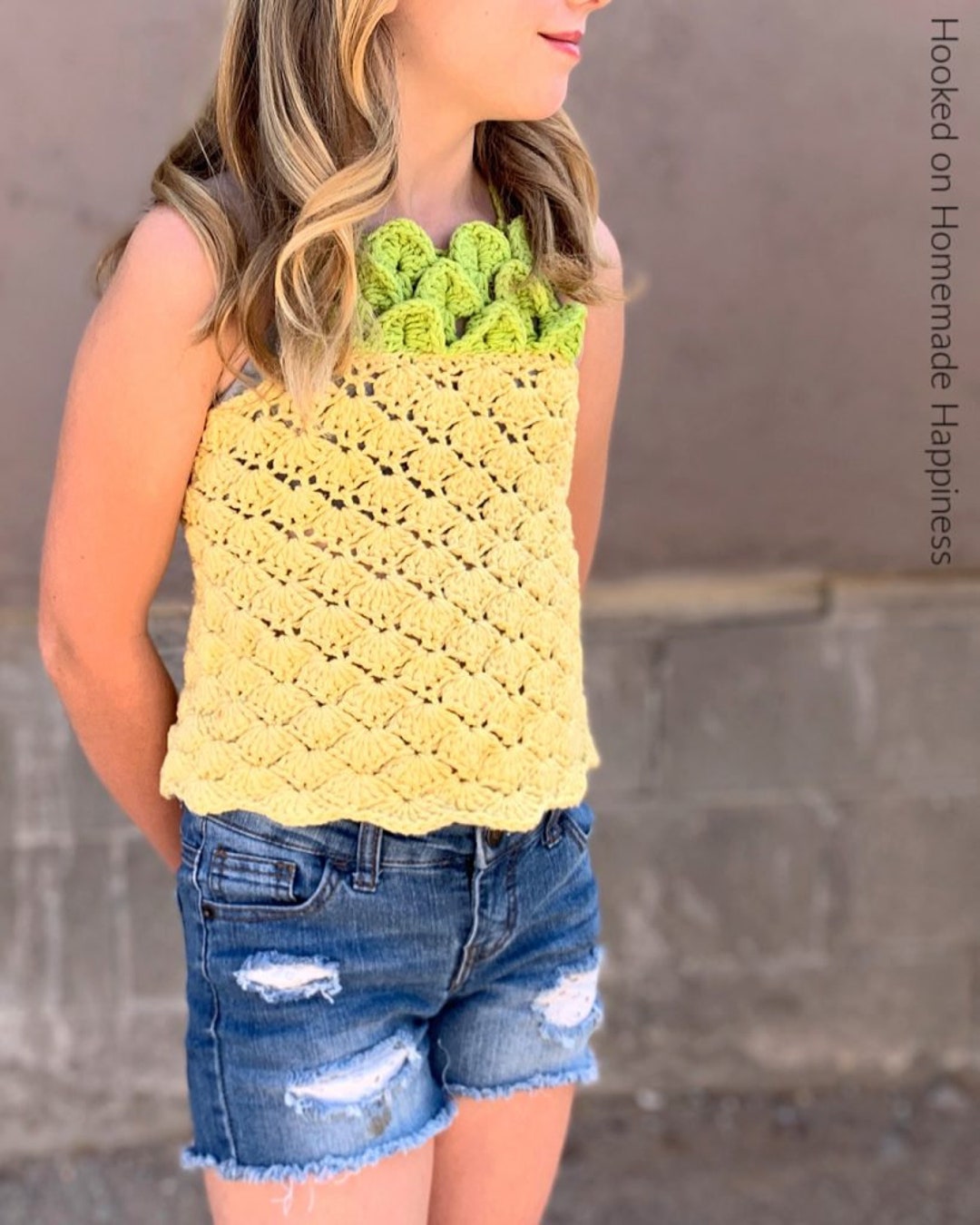 Pineapple Crochet Top Pattern - Etsy