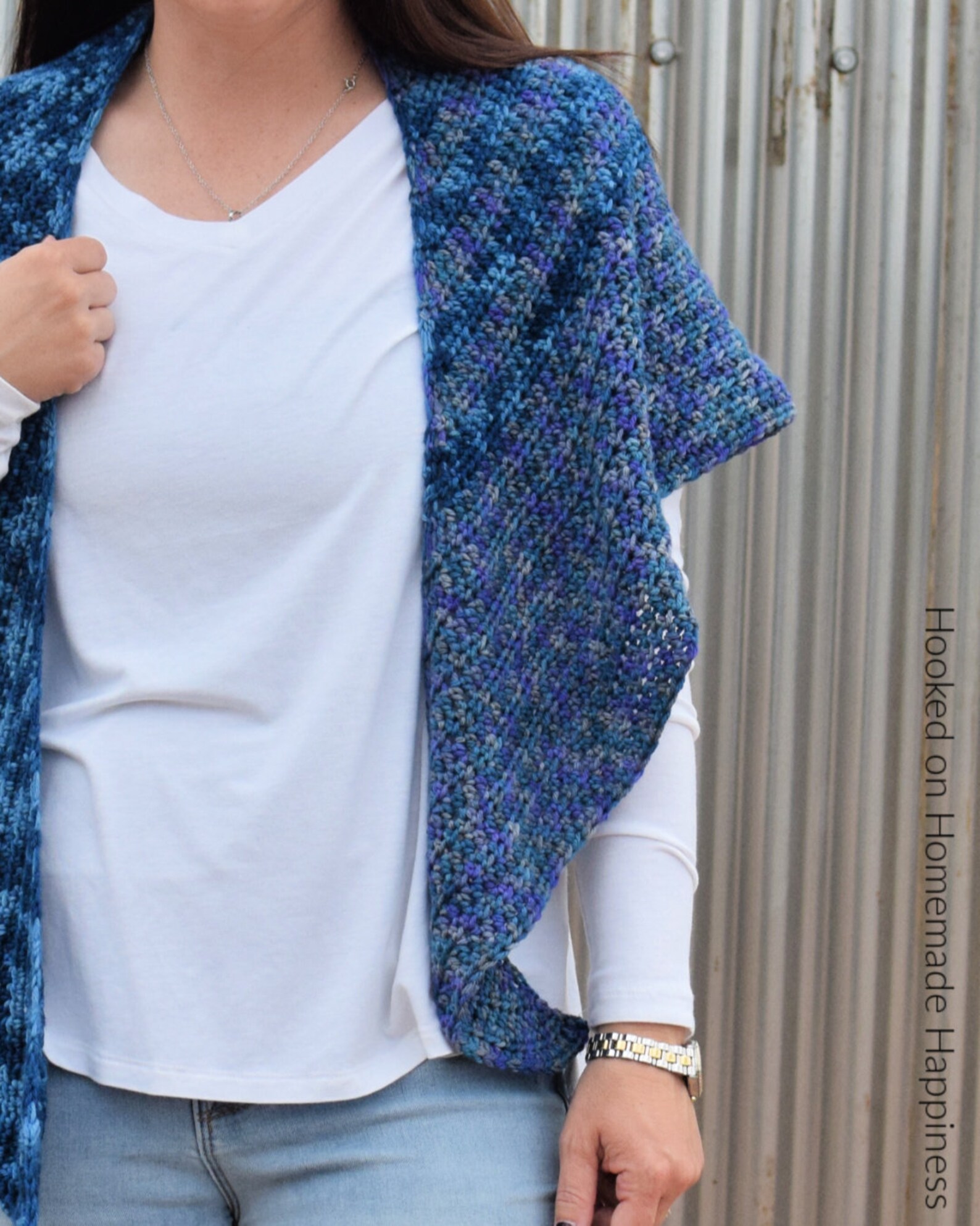 Waterfall Shawl Crochet Pattern - Etsy