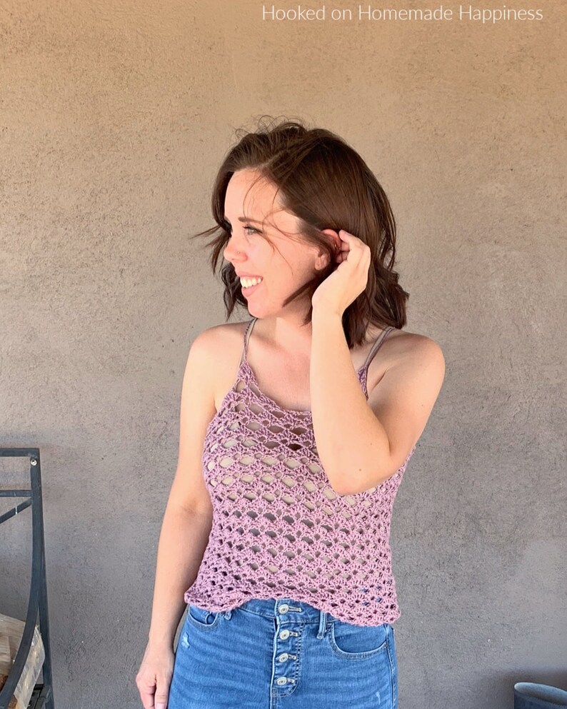 Lace Cami Crochet Pattern - Etsy