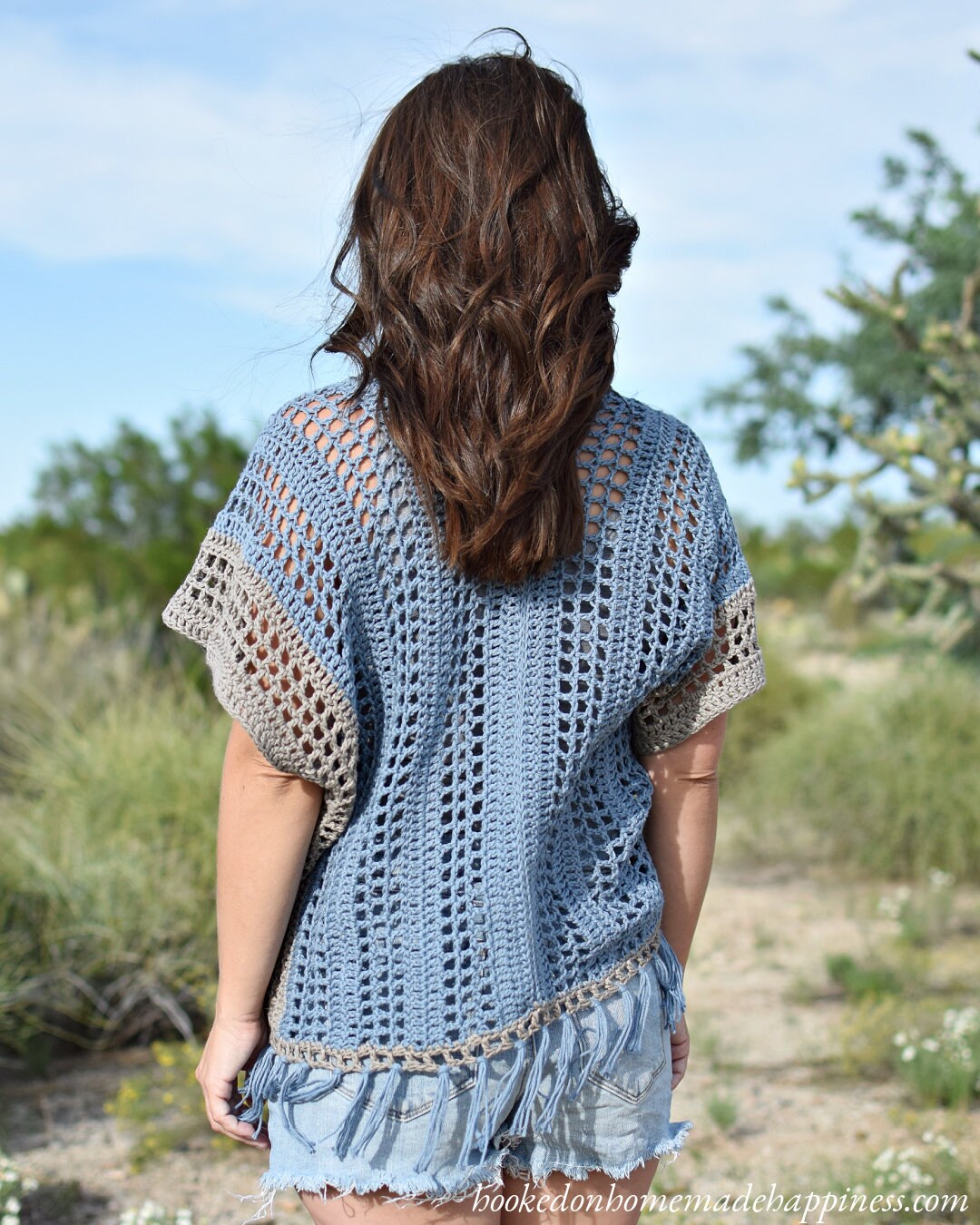 Spring Breeze Poncho Crochet Pattern - Etsy