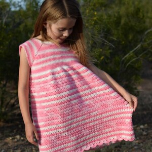 Girl's Spring Dress Crochet Pattern - Etsy