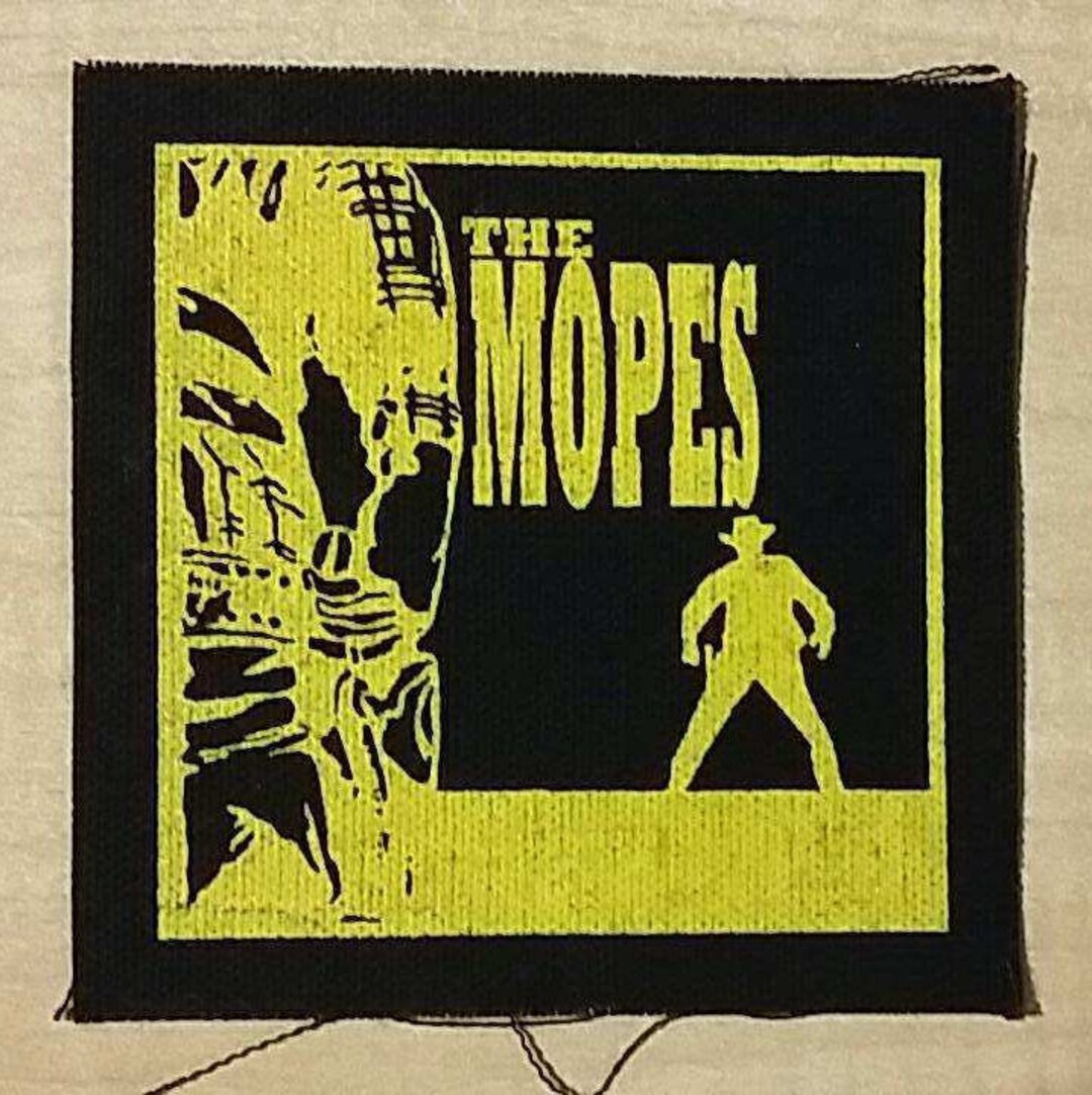 The Mopes Patch Punk Rock Sew on Denim Patch Screen Printed - Etsy