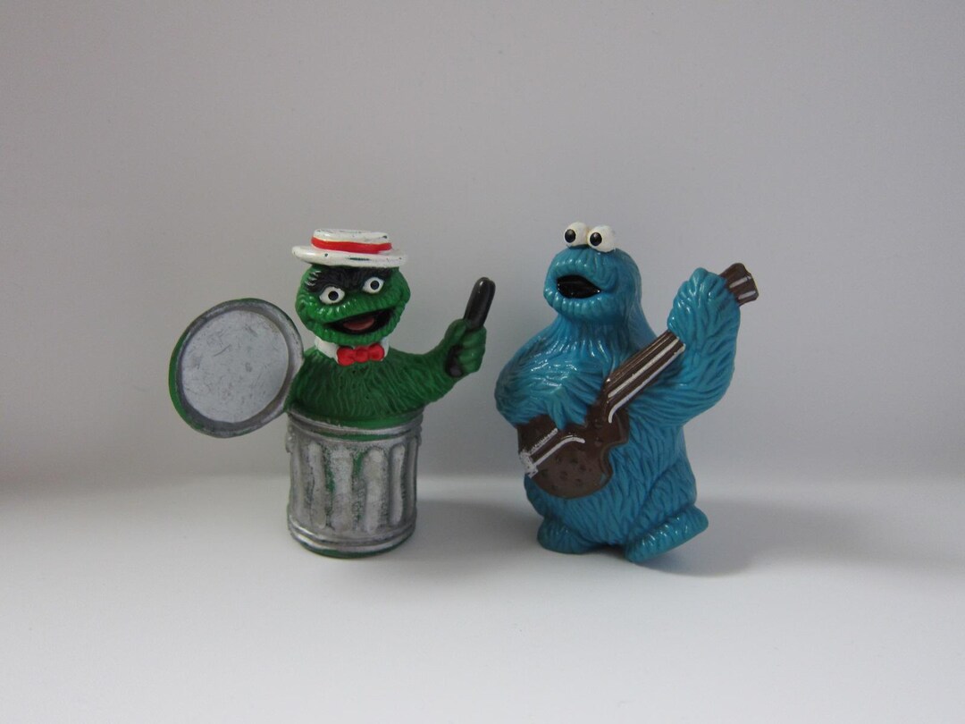 Cookie Monster and Oscar the Grouch - Etsy