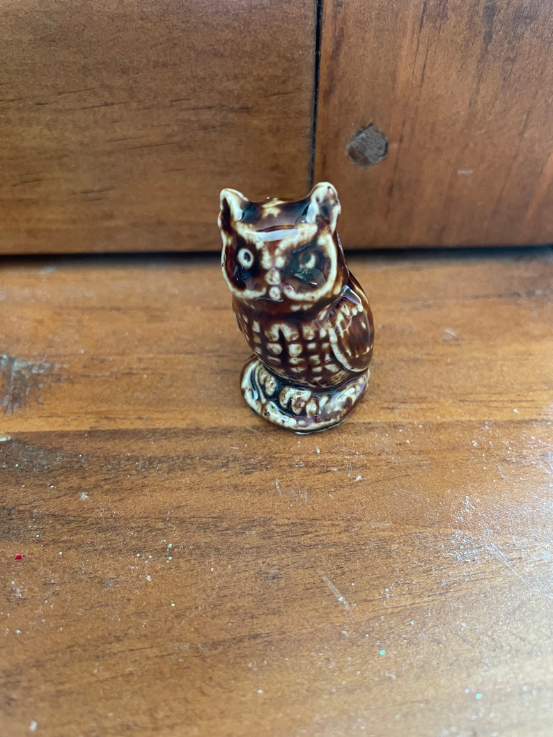 Rare Wade Owl Figurine From Red Rose Tea - Etsy