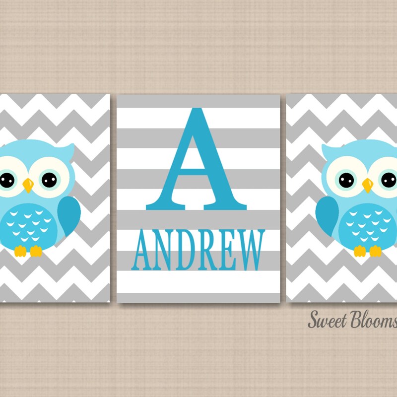 Chevron Owl - Etsy