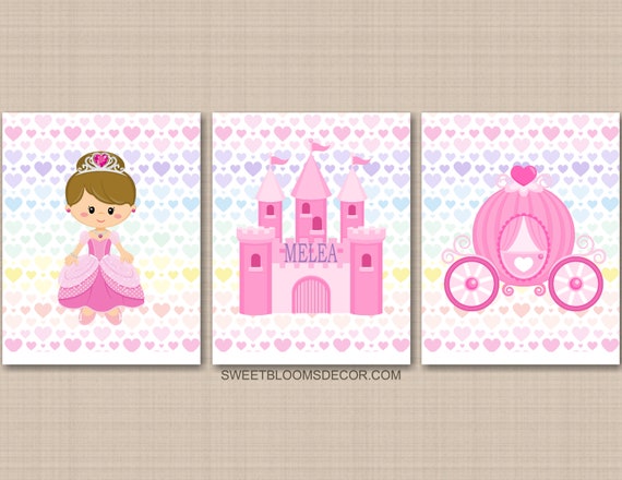 Princess Name On Canvas