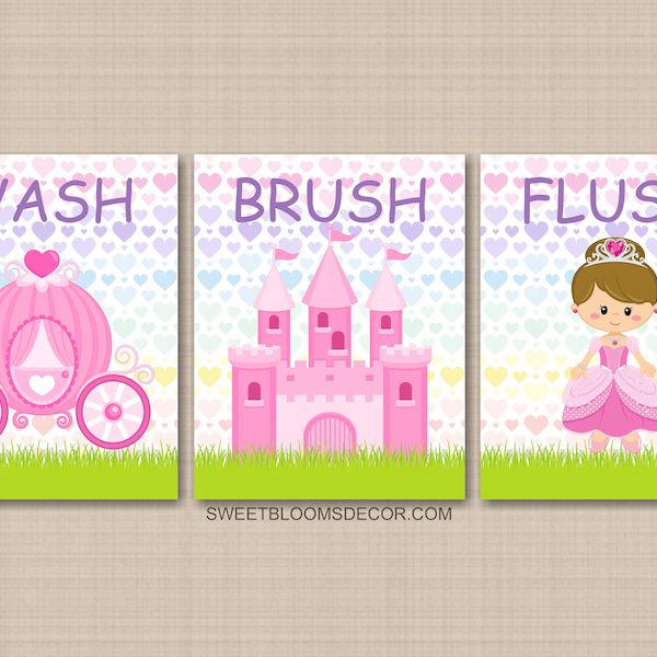 Princess Bathroom - Etsy