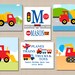 Construction Wall Art Trucks Wall Art Transportaion Wall Art Dump ...