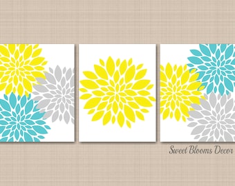 Teal Wall Art - Etsy