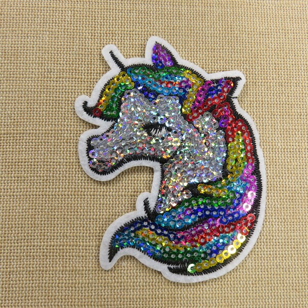 Unicorn Applique - Etsy