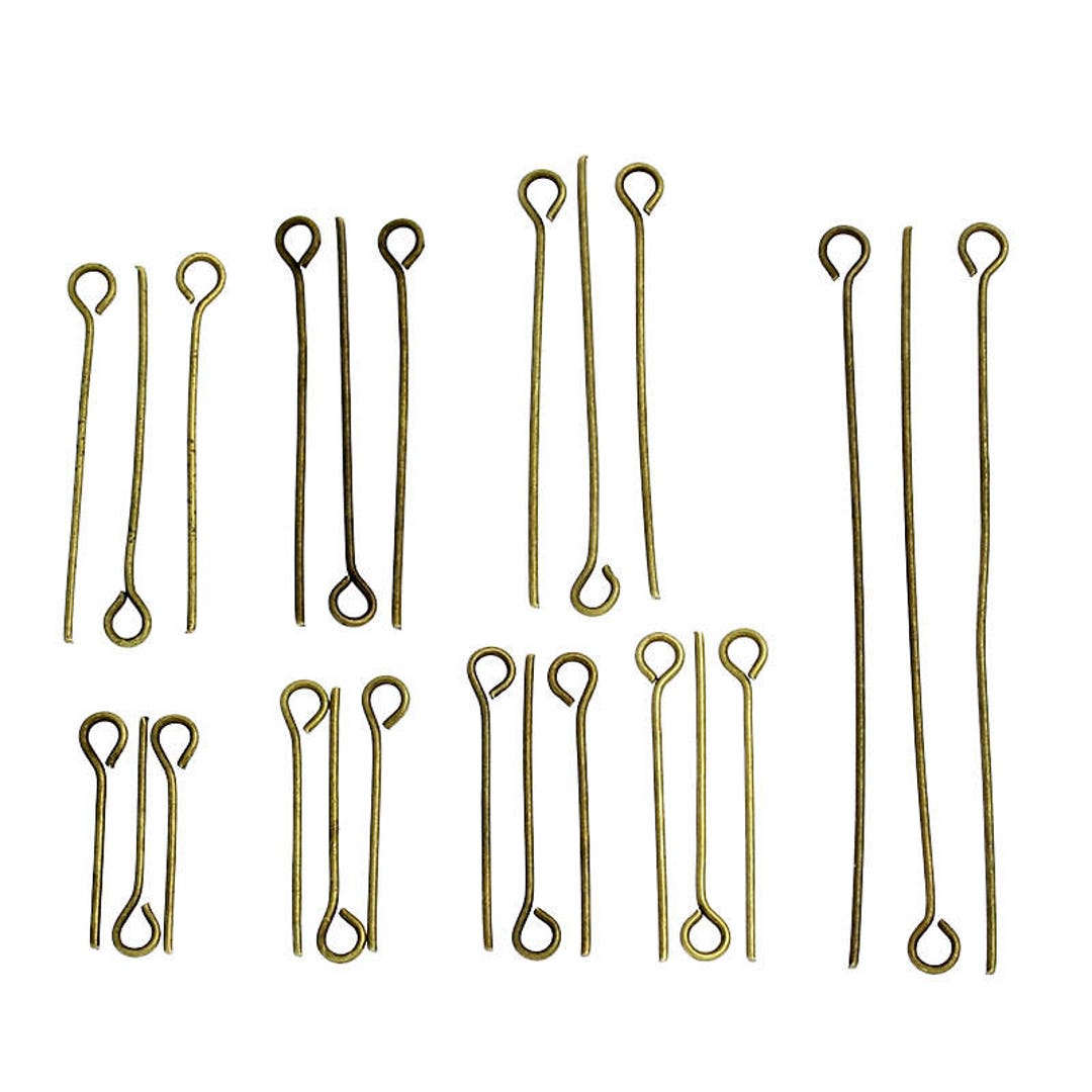 50 Bronze Buckle Head Stud Nails Set of 50 Nails 18mm 20mm 28mm 32mm ...