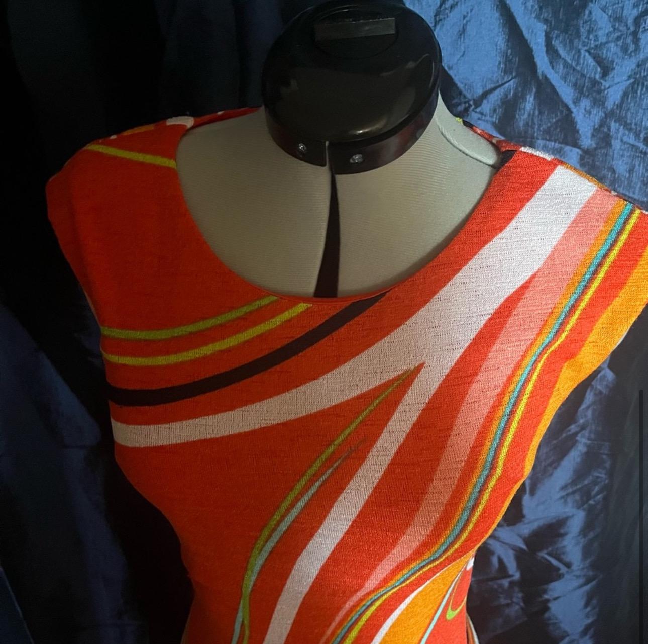 Vintage Terry Cloth Mod Dress - Etsy