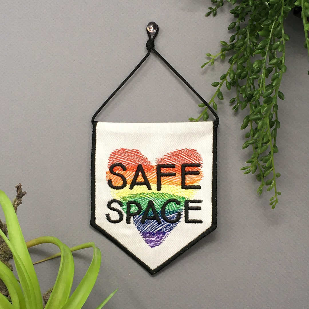 Safe Space Wall Hanging Banner for Business, Office, School - Etsy