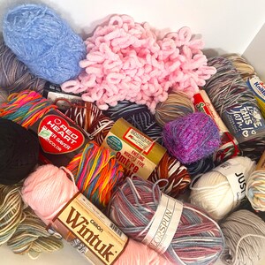 Mystery Yarn Box, Variety of Fibers Weights and Colors, Choice of Yarn ...